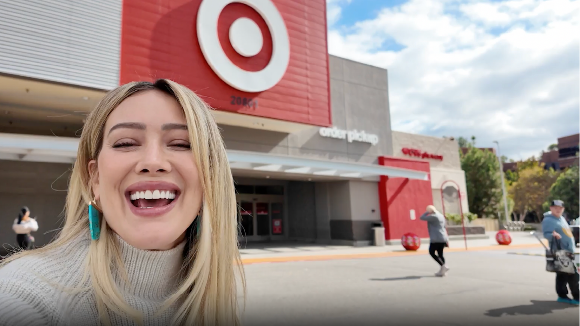 Video - Target Circle Holiday Giveaway with Hilary Duff